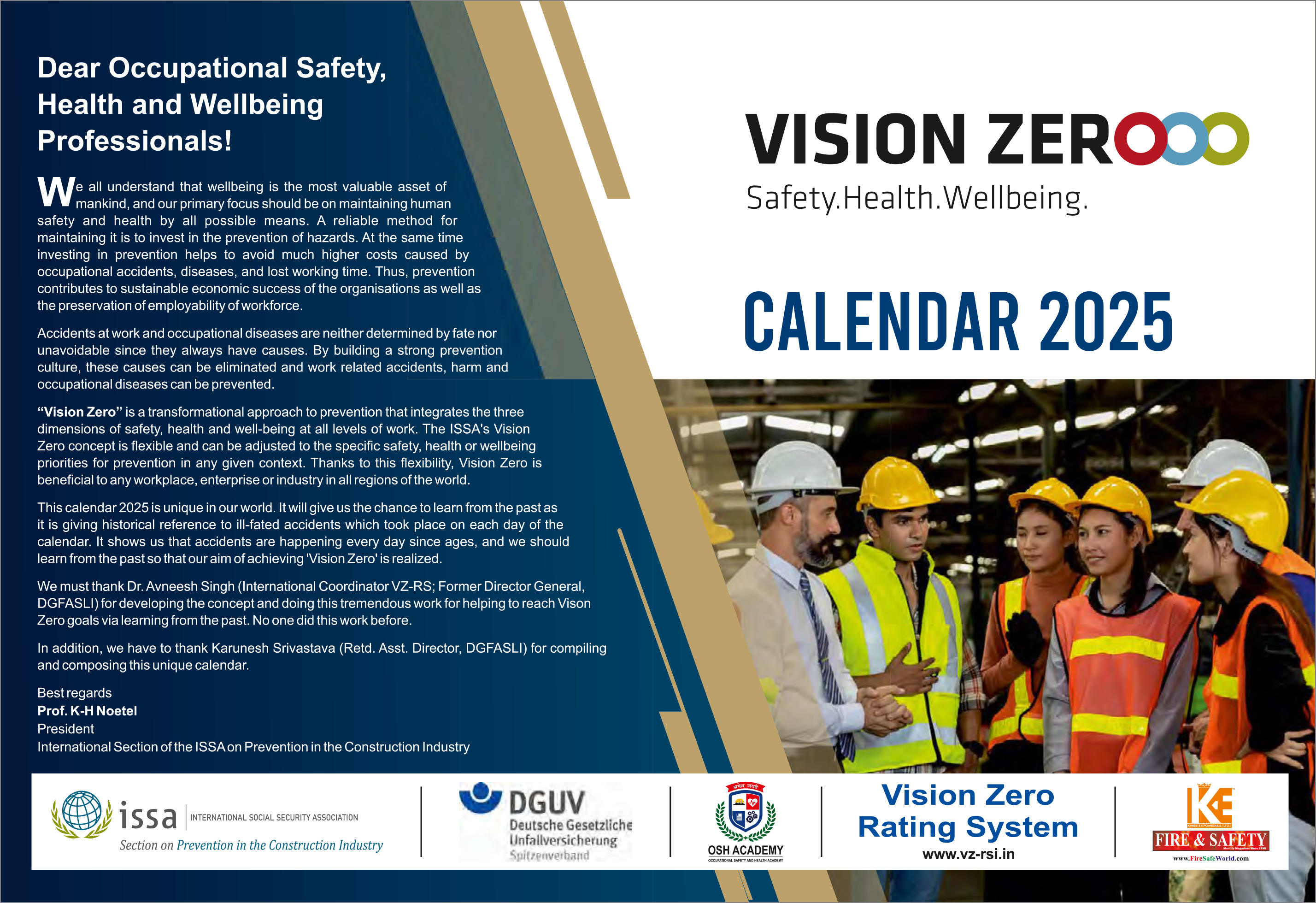 Vision Zero Calendar 2025 | Vision Zero